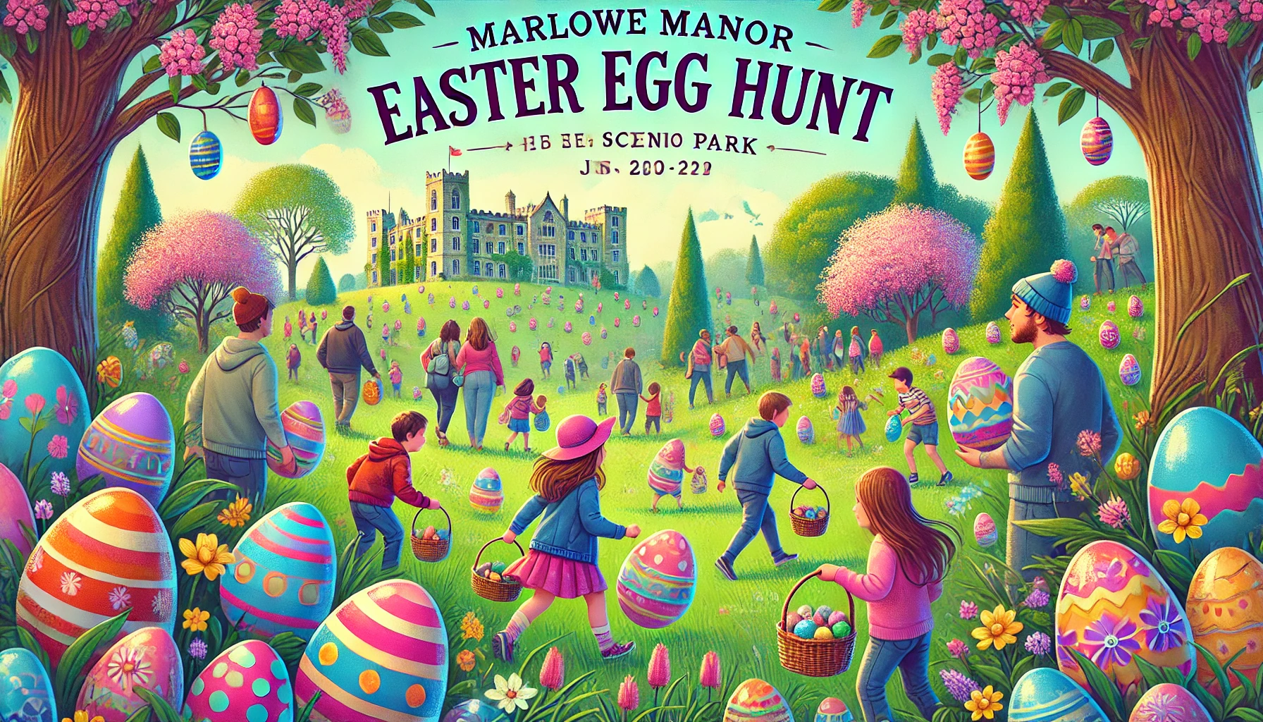 Easter Egg Hunt - MarloweManor.com